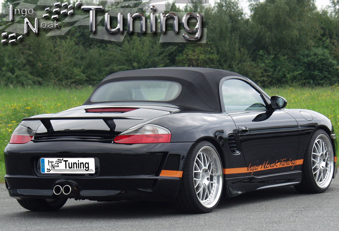 Porsche Boxster 986 + S Heckspoiler Spoiler Heckflügel Sport-Tec GT3 ...