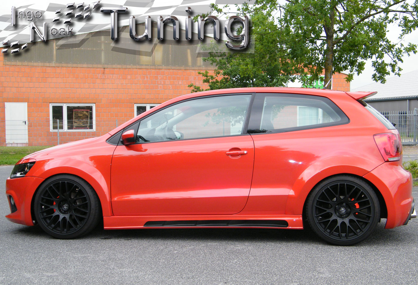 VW Polo 6R Breitbaukit Bodykit/Verbreiterungen Stoßstangen ...